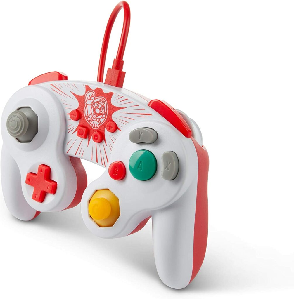 Controller Joystick Wired Gamecube Nintendo Switch PowerA Mario ...